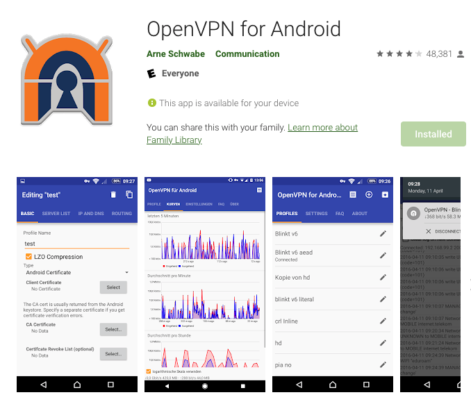 Configure OpenVPN Client Devices for Andriod - Hosting Ahead Blog Configure OpenVPN Client Devices for Andriod - Hosting Ahead Blog