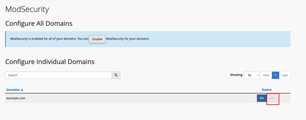 How To Disable Mod Security On Cpanel Server Hosting Ahead Blog